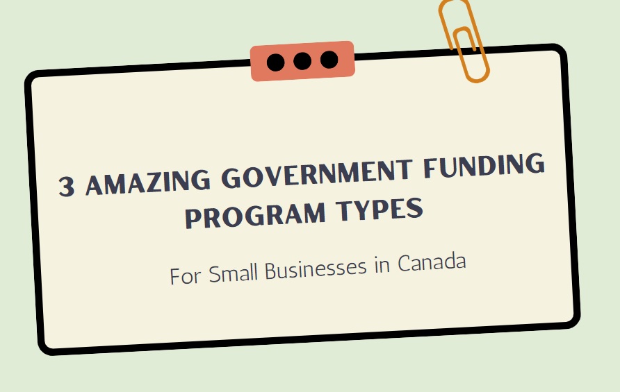 3 Goverment Funding Program Types – UK Small Business Startups and Funding